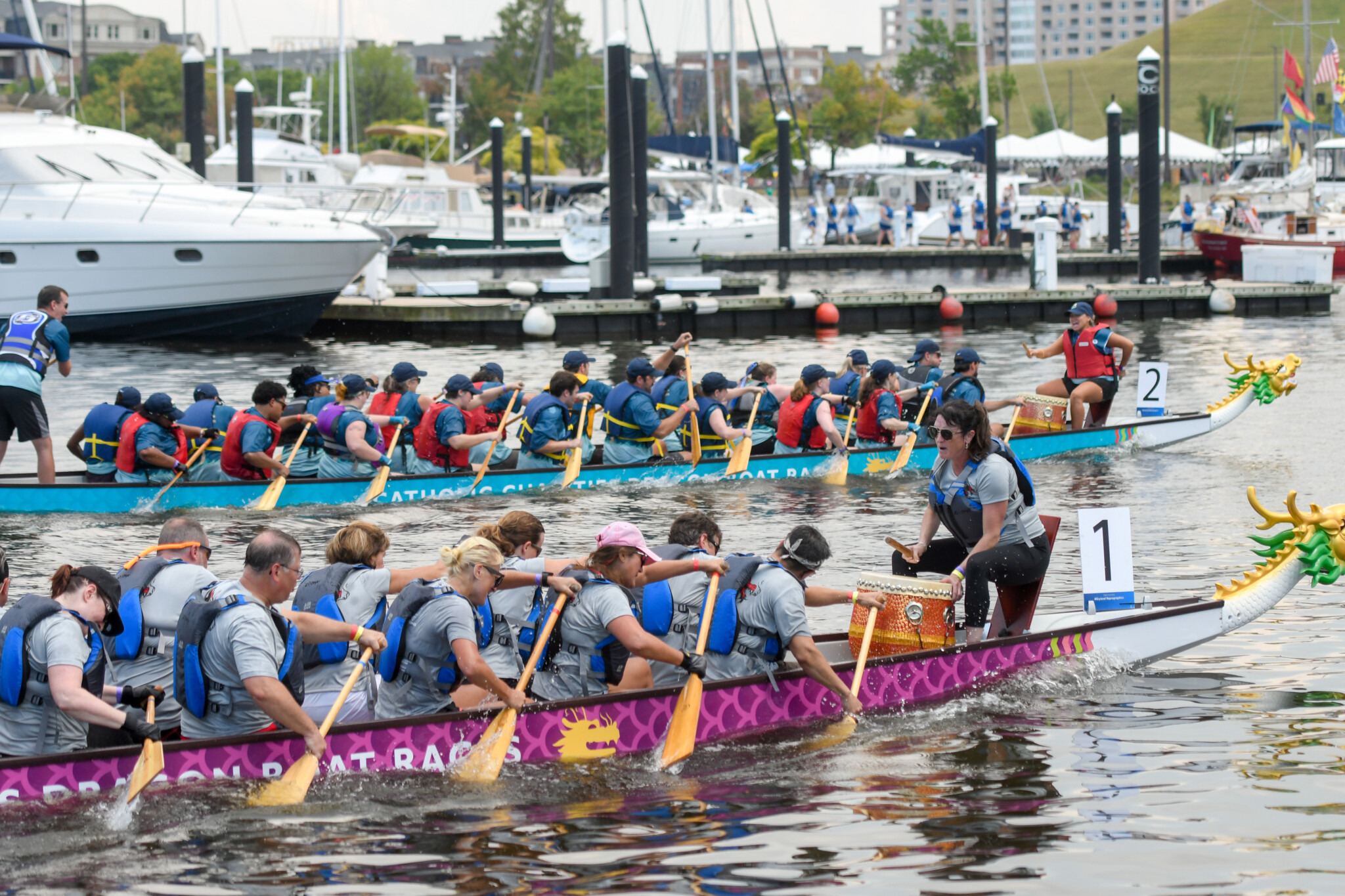 Catholic Charities of Baltimore Dragon Boat Races | Catholic Charities ...